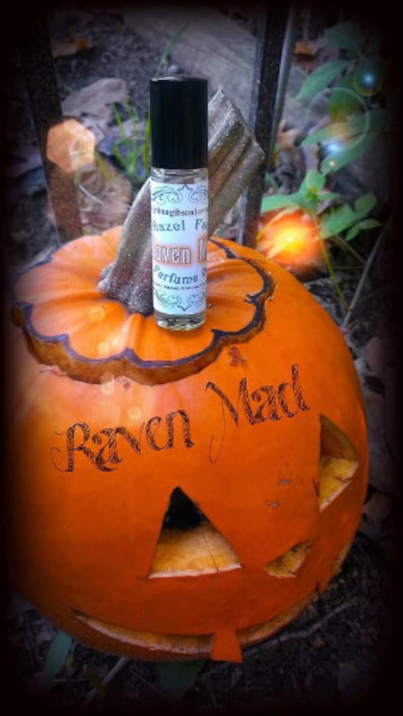 Raven Mad Perfume Pumpkin Perfume Oil Sandalwood Fragrance - Etsy