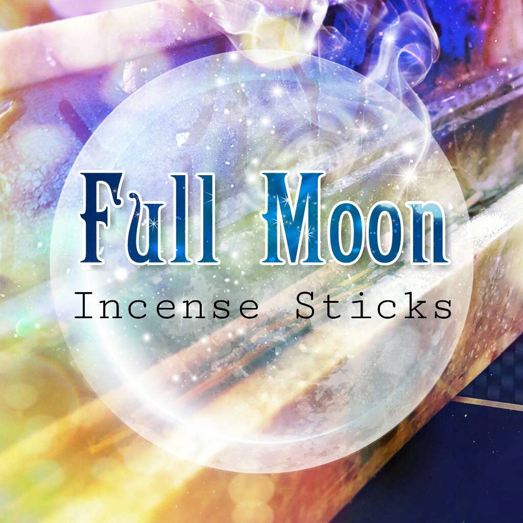 Vanilla Incense Sticks Hand Dipped Incense FULL MOON - Etsy