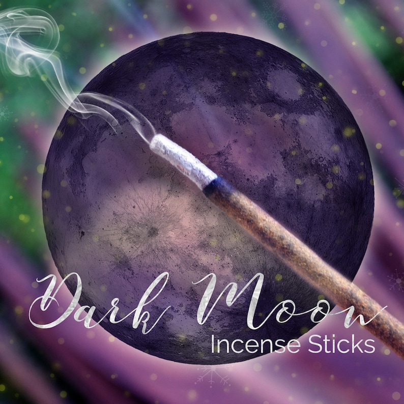 Moon Phase DARK MOON Incense Metaphysical Incense Moon - Etsy