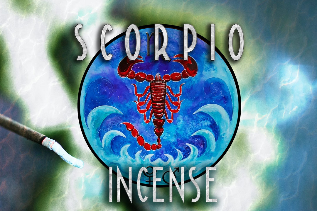 Scorpio - WATER SIGNS - Incense Sticks - Cones and Backflow - October ...