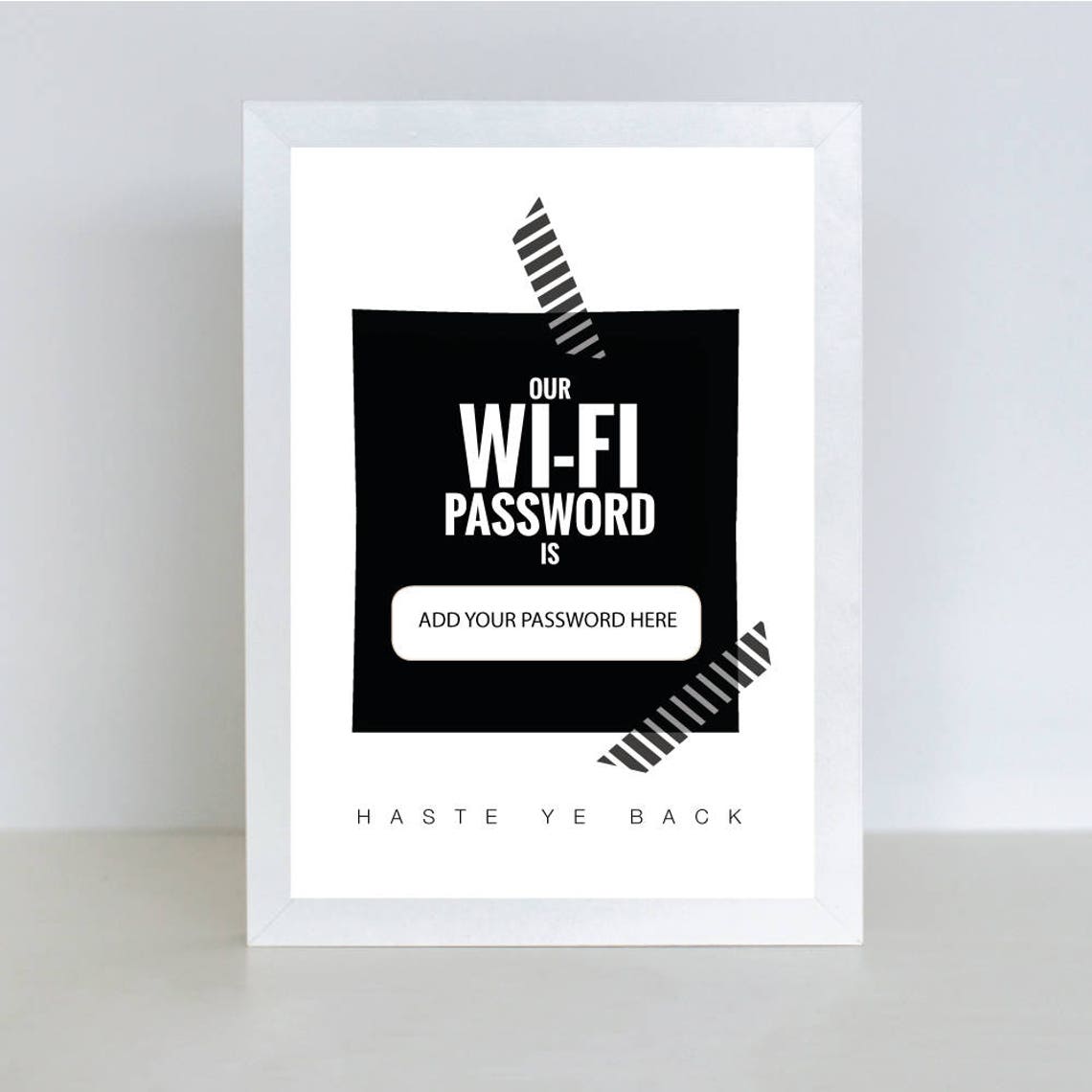 Wifi Password Printable | Guest Room Sign| Wifi Printable | Guest Wifi ...