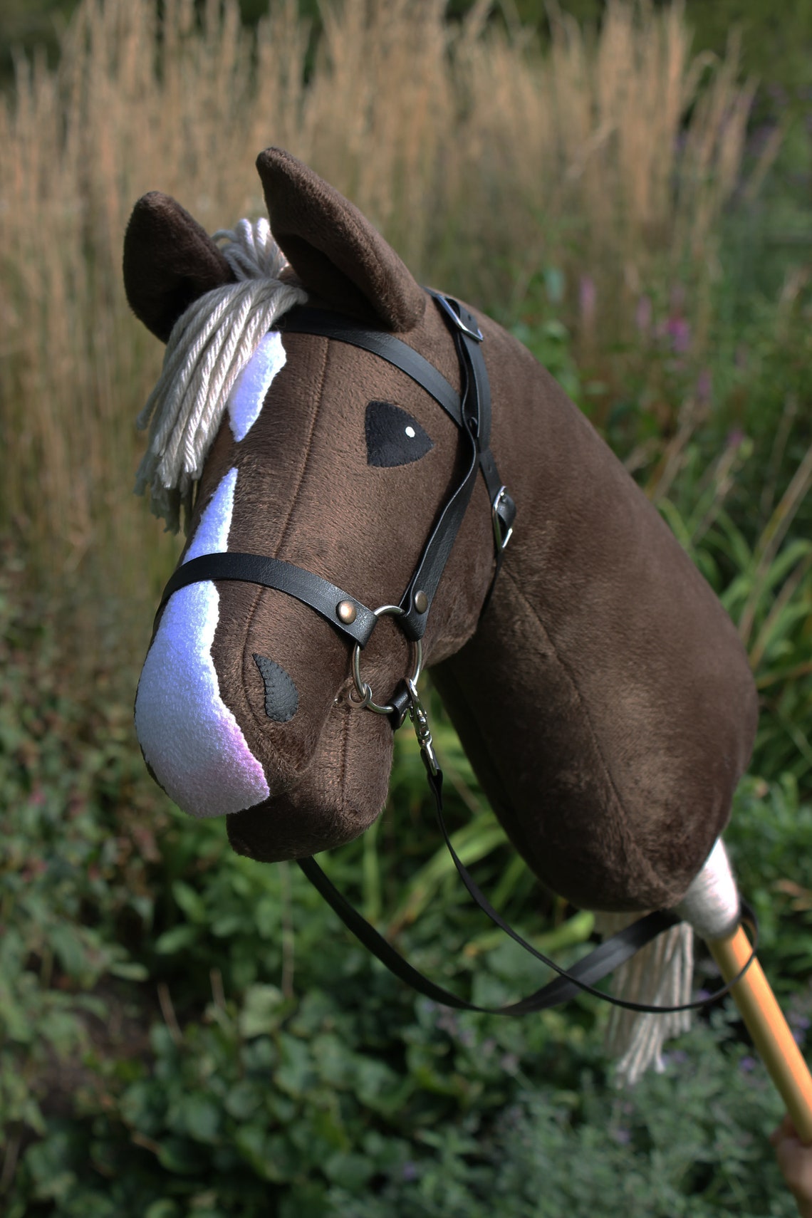 Hobby Horse A3 Top Quality With Bridle BOY & GIRL I Brown Twins I ...