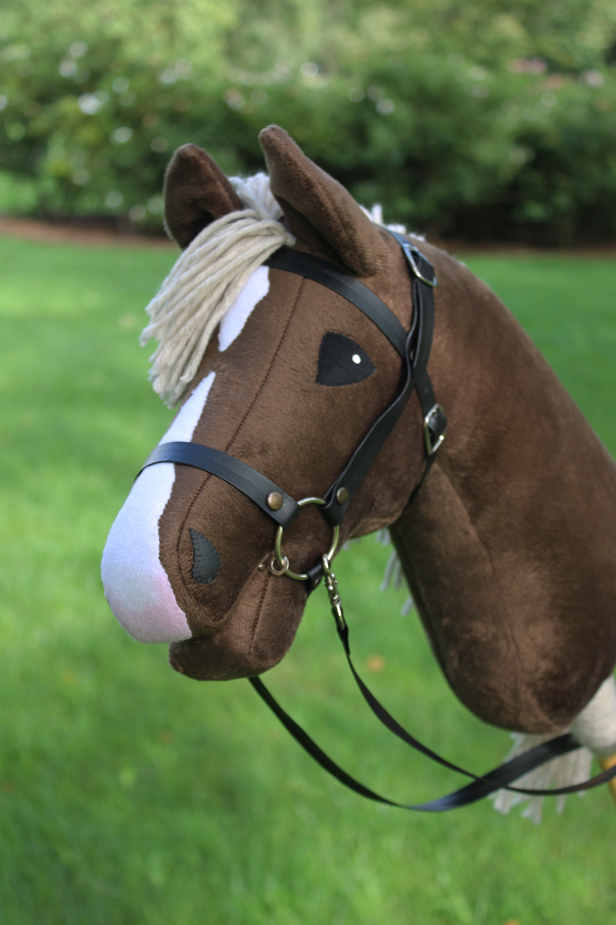 Hobby Horse A3 Top Quality With Bridle BOY & GIRL I Brown Twins I ...
