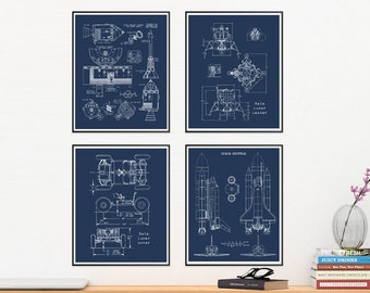 Blueprint wall art | Etsy