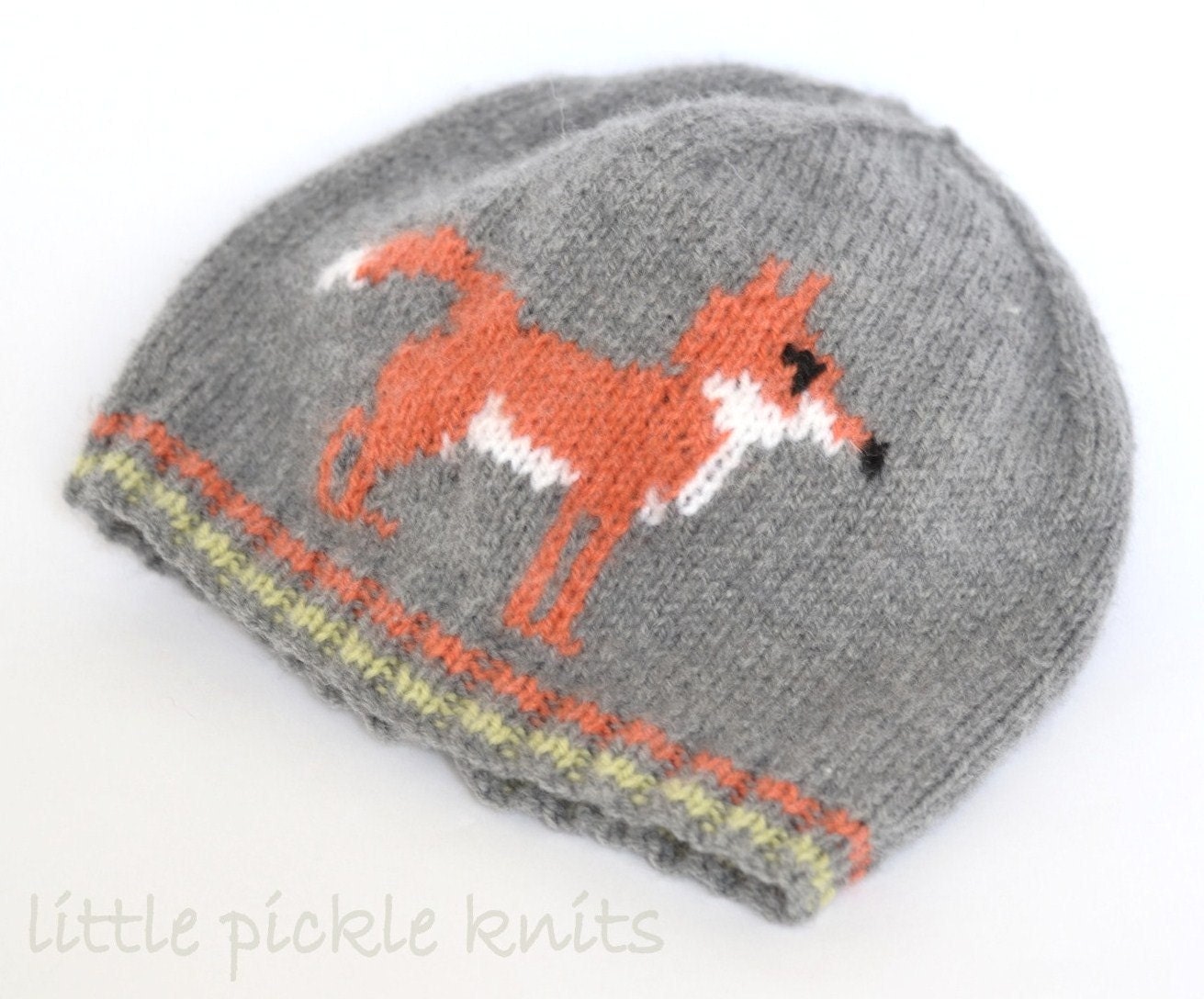 FOX Hat KNITTING PATTERN - Sizes 6 Months to 6 Years - Etsy