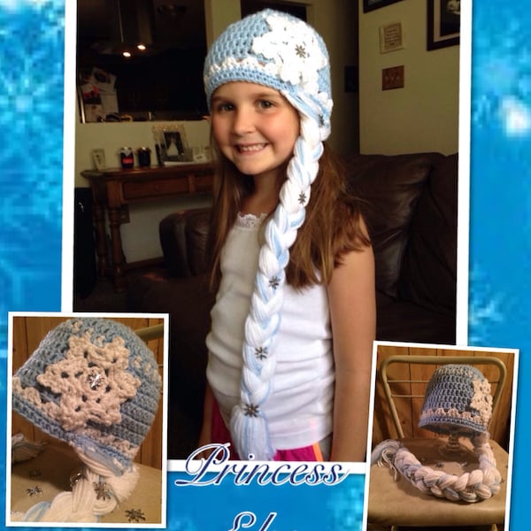 Crochet Elsa Hat - Etsy