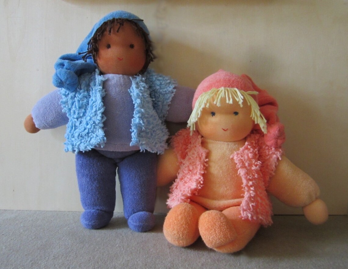 PDF Pattern for Waldorf Doll ‘loetje’, 34 Cm (13.5") Large. PDF ...