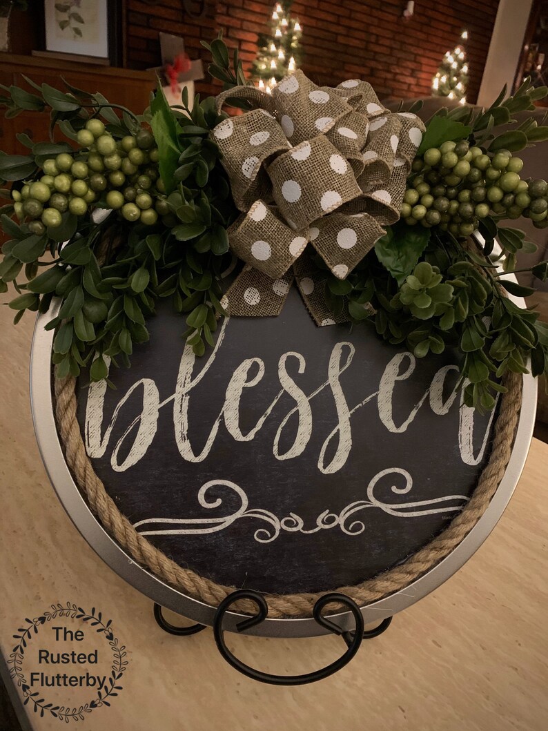 Blessed Sign or Door Hanger 14 Blessed Sign or Door Hanger - Etsy