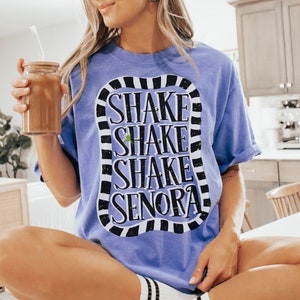 Shake Shake Shake T-shirt - Awesome Cool Halloween Costume Tee, Stripe ...