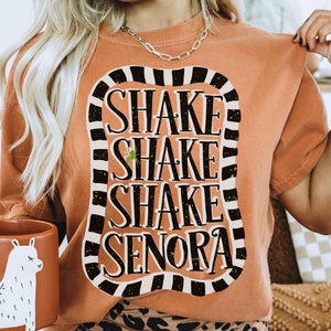 Shake Shake Shake T-shirt - Awesome Cool Halloween Costume Tee, Stripe ...