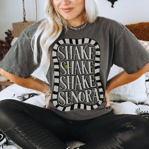 Shake Shake Shake T-shirt - Awesome Cool Halloween Costume Tee, Stripe ...