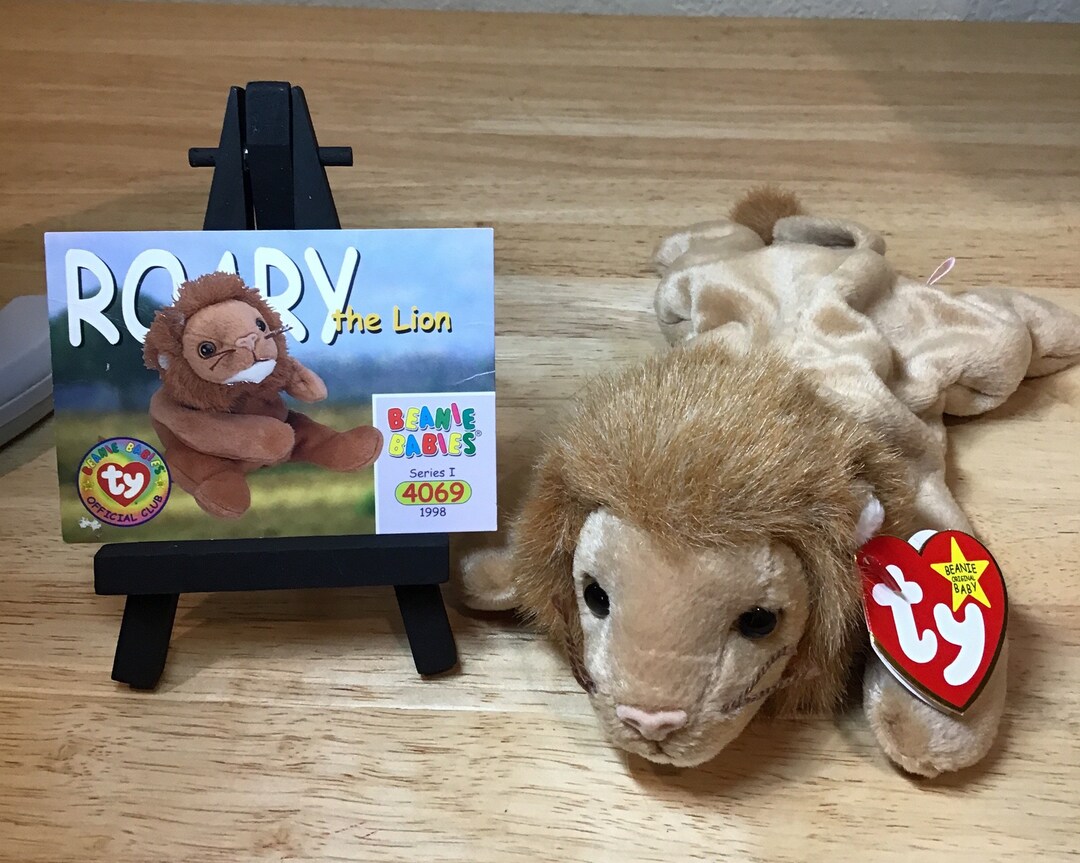 Ty Beanie Baby Roary - Etsy