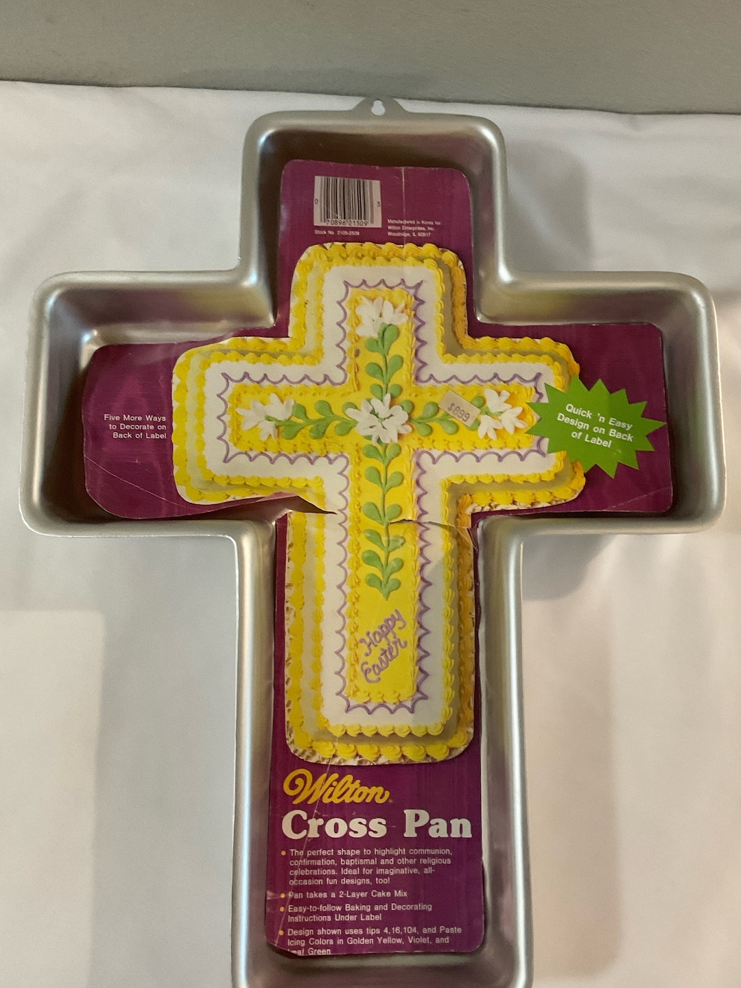 Wilton Cross Cake Pan - Etsy