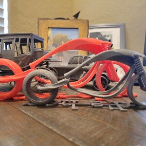 Custom 3d-printed Motorcycle Desk Decor With Personalized Base - Etsy