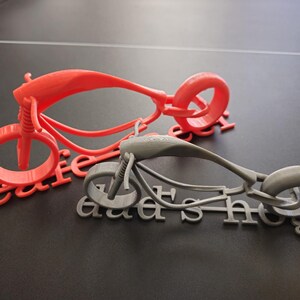 Custom 3d-printed Motorcycle Desk Decor With Personalized Base - Etsy