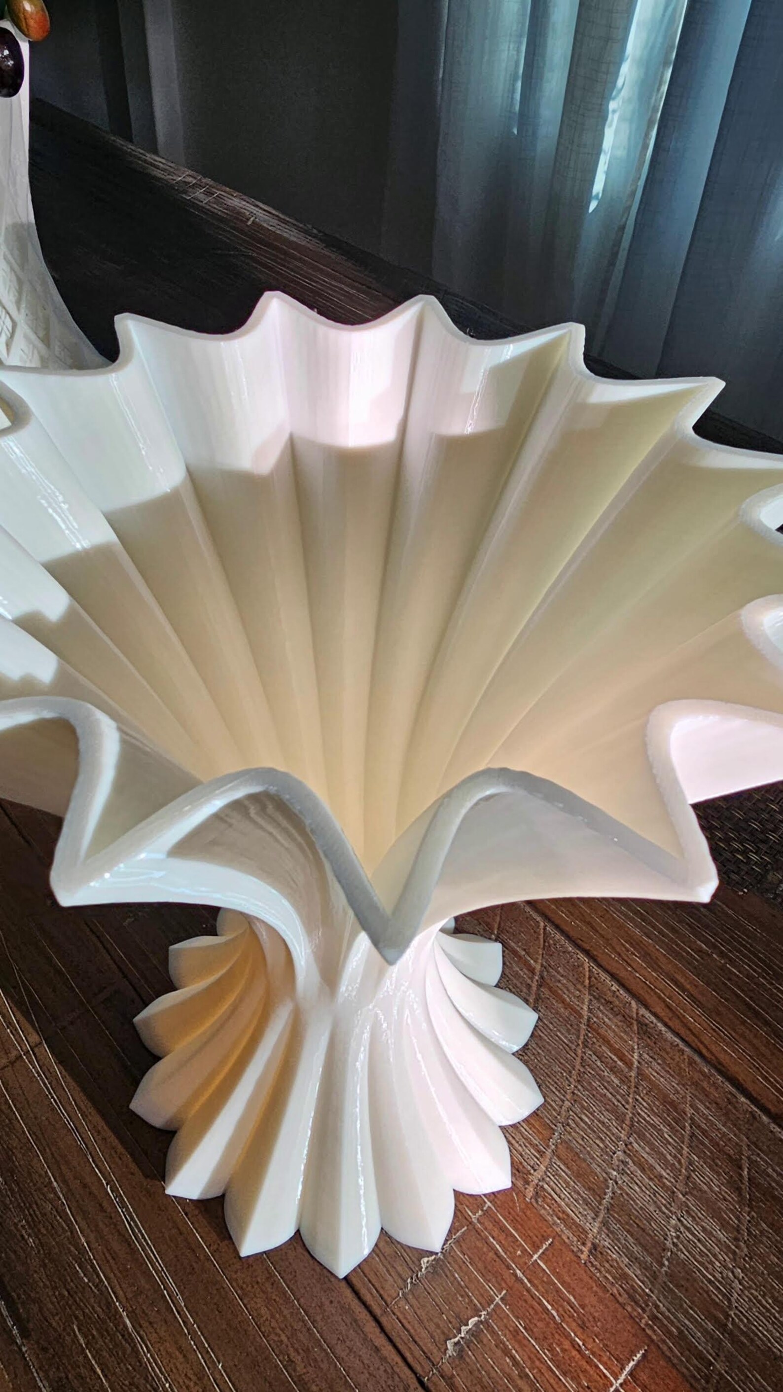 Cascade Elegance Vase, Home Decor Biodegradable Plastic - Etsy