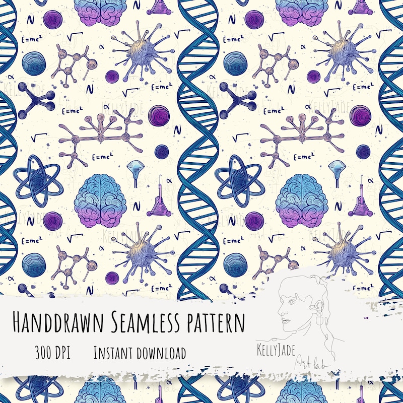 Science Fabric - Etsy