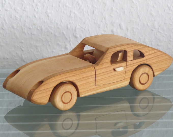 Oldtimer Sedan Unikat Wooden Car Model - Etsy