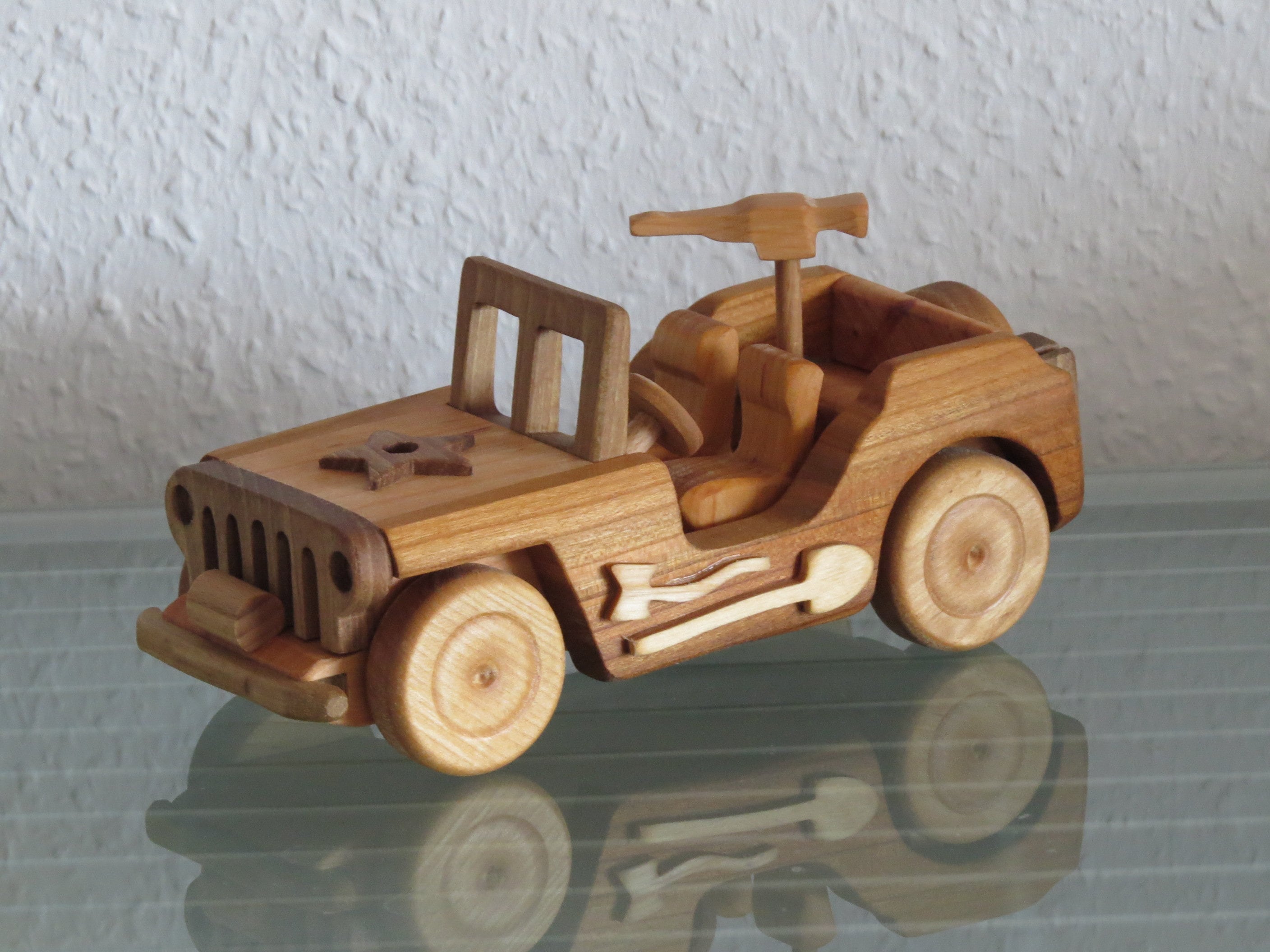 SUV wood car model car | Etsy