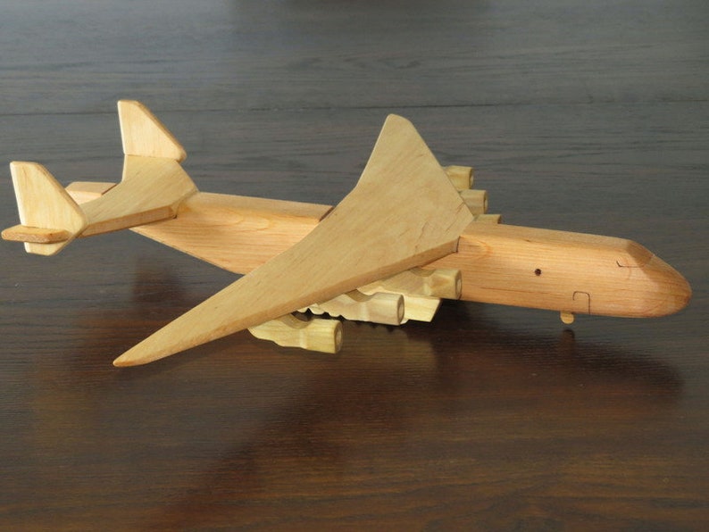 Freight plane transport plane airplane jumbo jet model wood | Etsy