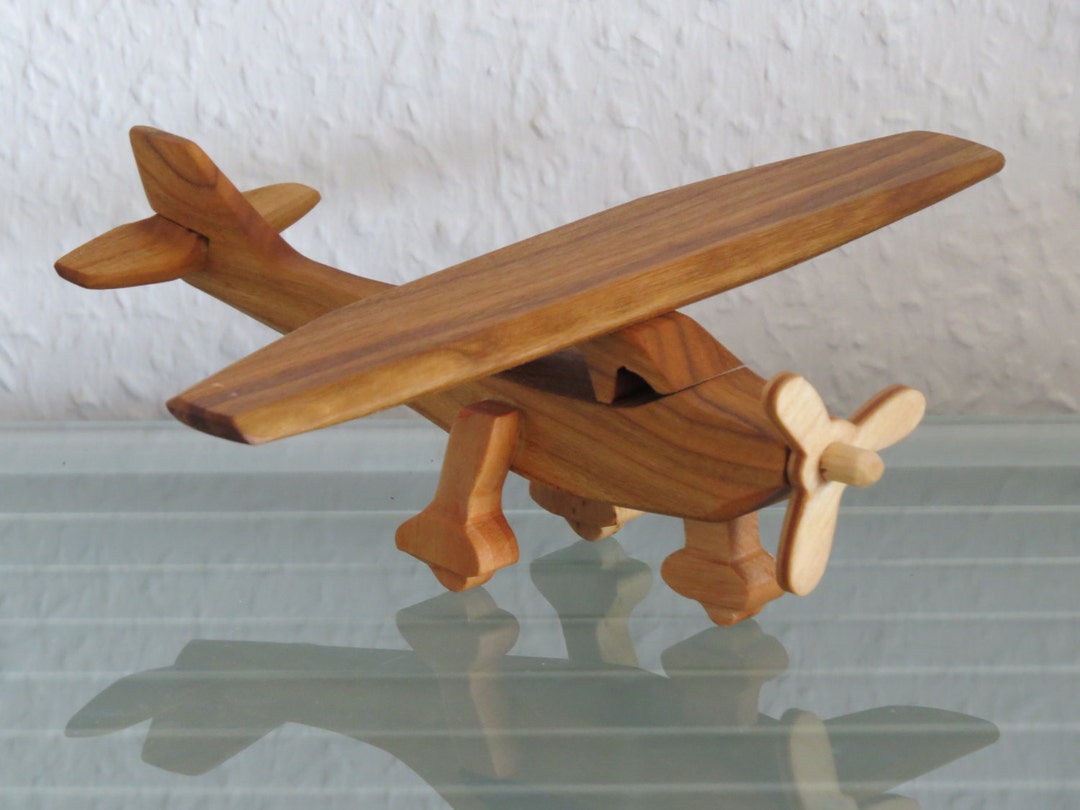 Airplane Small Airplane Sport Airplane Aviator Wood Handmade Model - Etsy