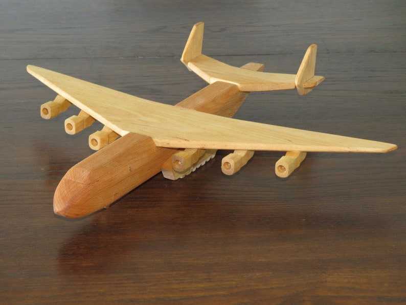 Freight plane transport plane airplane jumbo jet model wood | Etsy