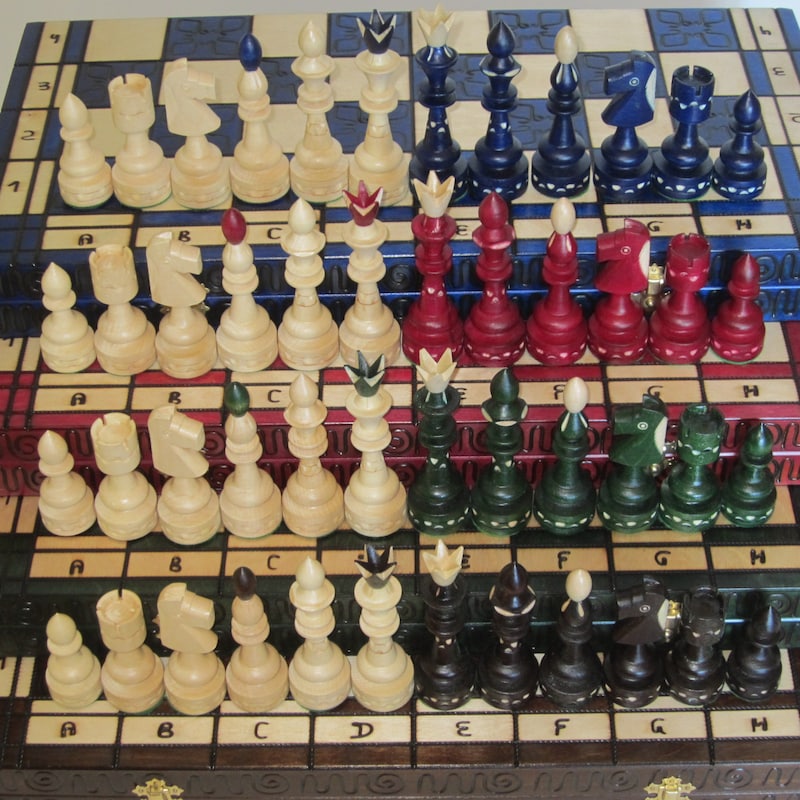 Indian Chess Set - Etsy