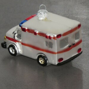 Christmas Tree Decorations Christmas Balls Rescue Service Ambulance RTW ...