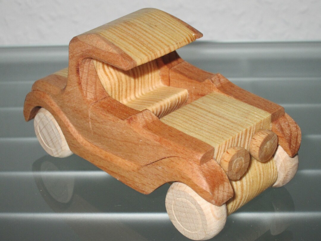 Oldtimer T Model UNIQUE Wooden Car Model Car Car Wood Very Rare ...