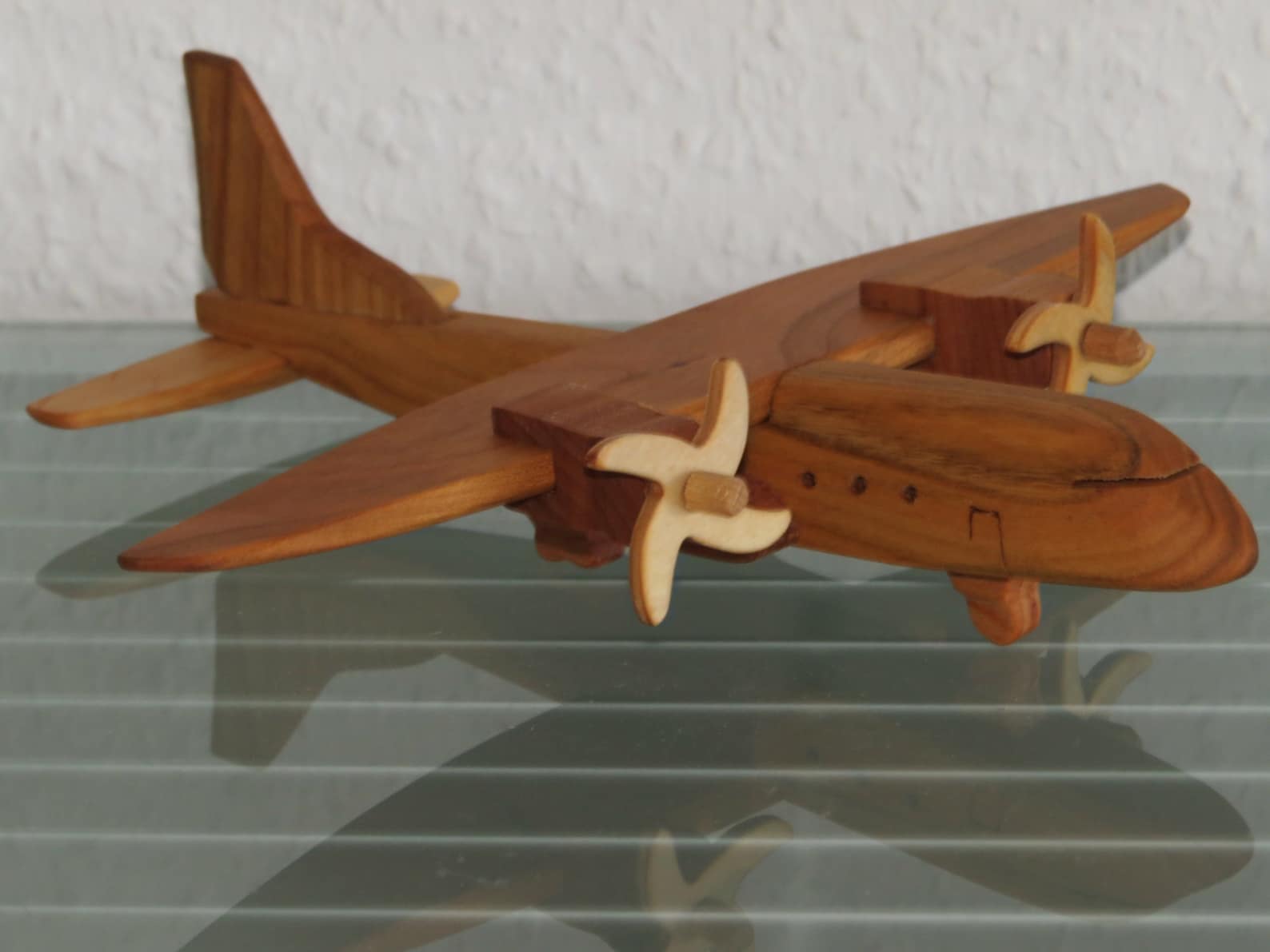 Airplane Aviator Model Airplane Transport Plane Passenger Plane Wood ...