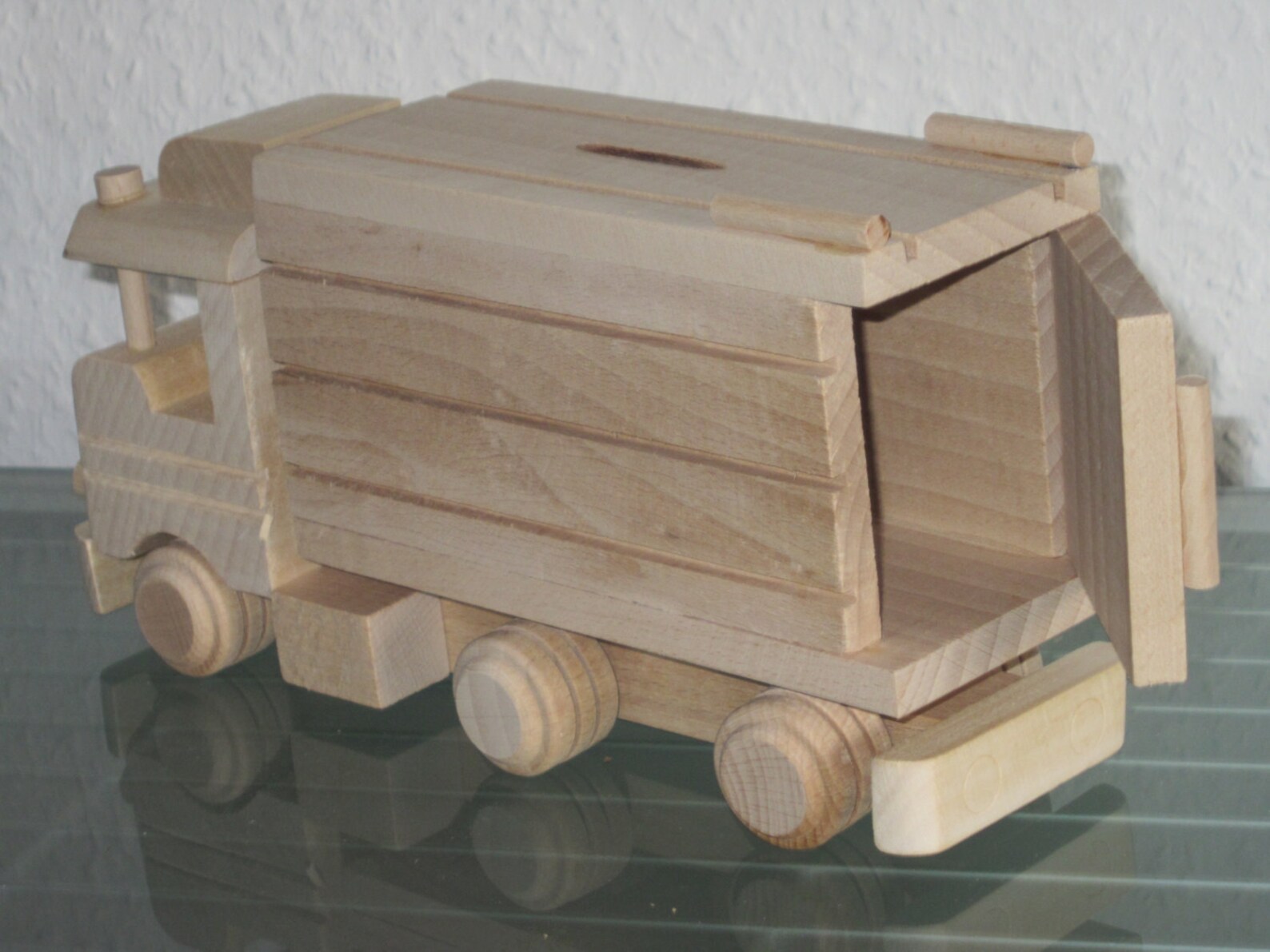 Truck Money Box Timber Truck Lorry Car Very Rare Handmade XXL - Etsy