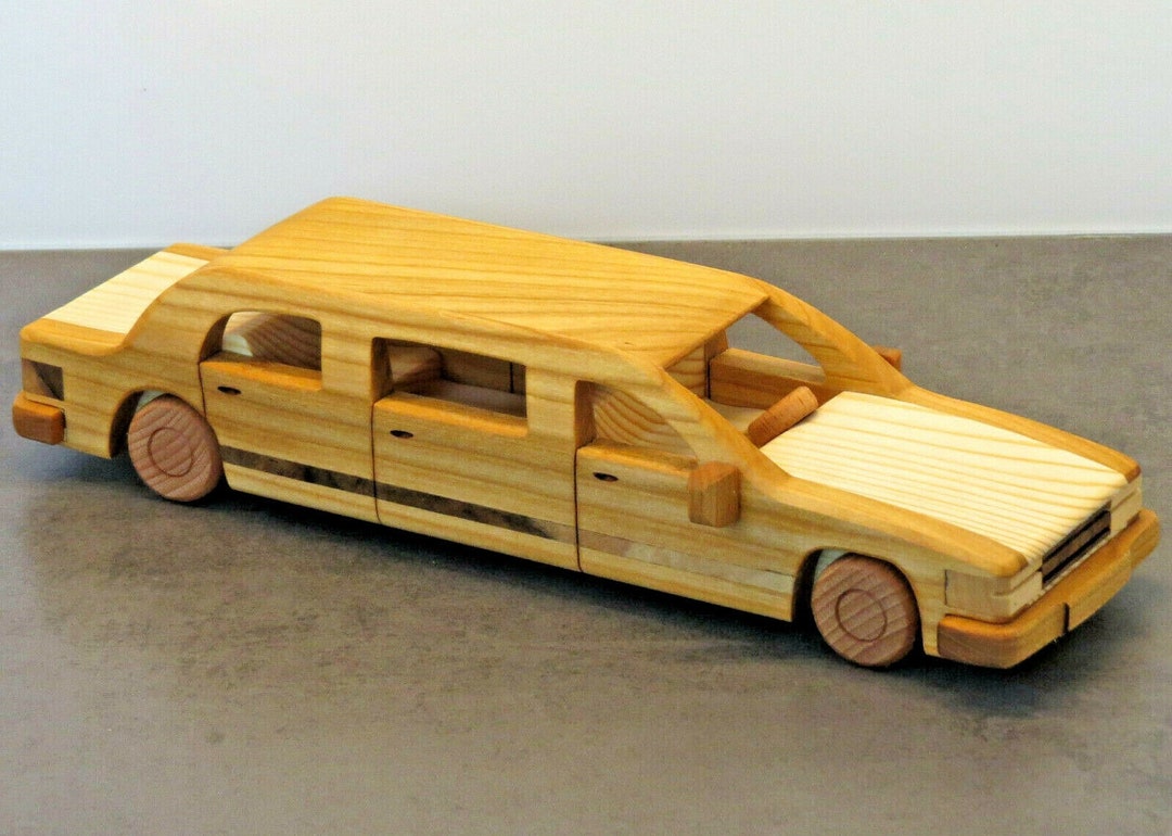 Stretch Limousine Limmo Model Car Wooden Car Car Wooden Large New Very ...