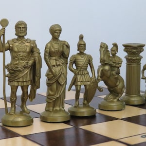 Noble Chess Chess Game Spartan Chess Board 49 X 49 Cm KH 100 Mm ...
