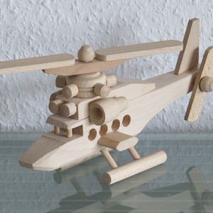 Helicopter Helicopter HANDWORK NEW Wood Model - Etsy