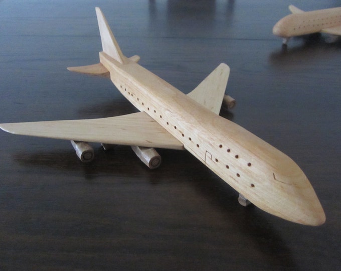 Jumbo Jet Plane Airliner Wooden Handmade XXL Model - Etsy