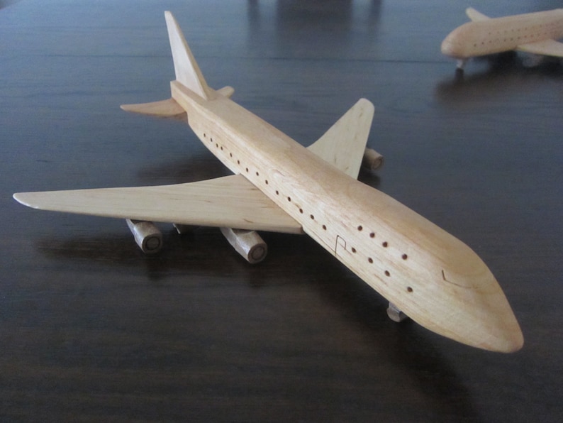Jumbo Jet Plane Airliner Wooden Handmade XXL Model - Etsy UK