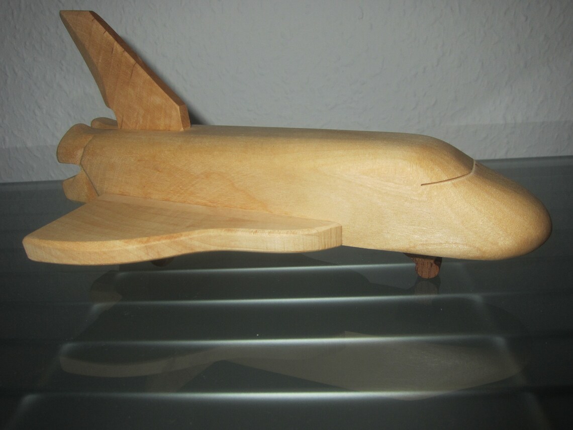 Space Shuttle Space Shuttle Rocket Plane Wood - Etsy