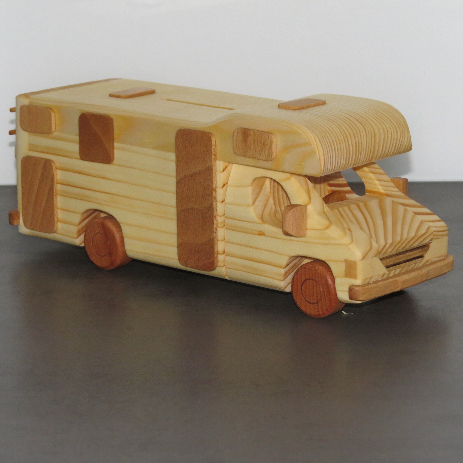Motorhome Camper Money Box Camping Caravan Model Car WOMO CONSTRUCTION ...