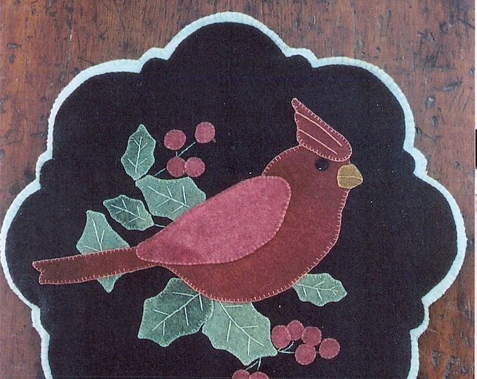 Wool Applique Penny Rug E-pattern Pdf Digital Download - Etsy