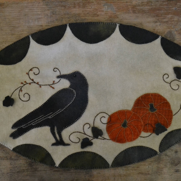 Crow Applique - Etsy