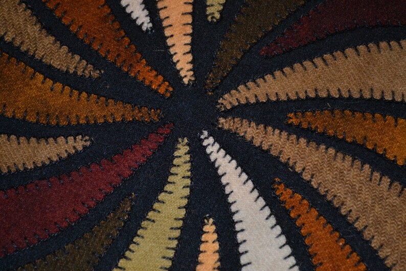 Wool Applique Penny Rug E-pattern Pdf Digital Download | Etsy