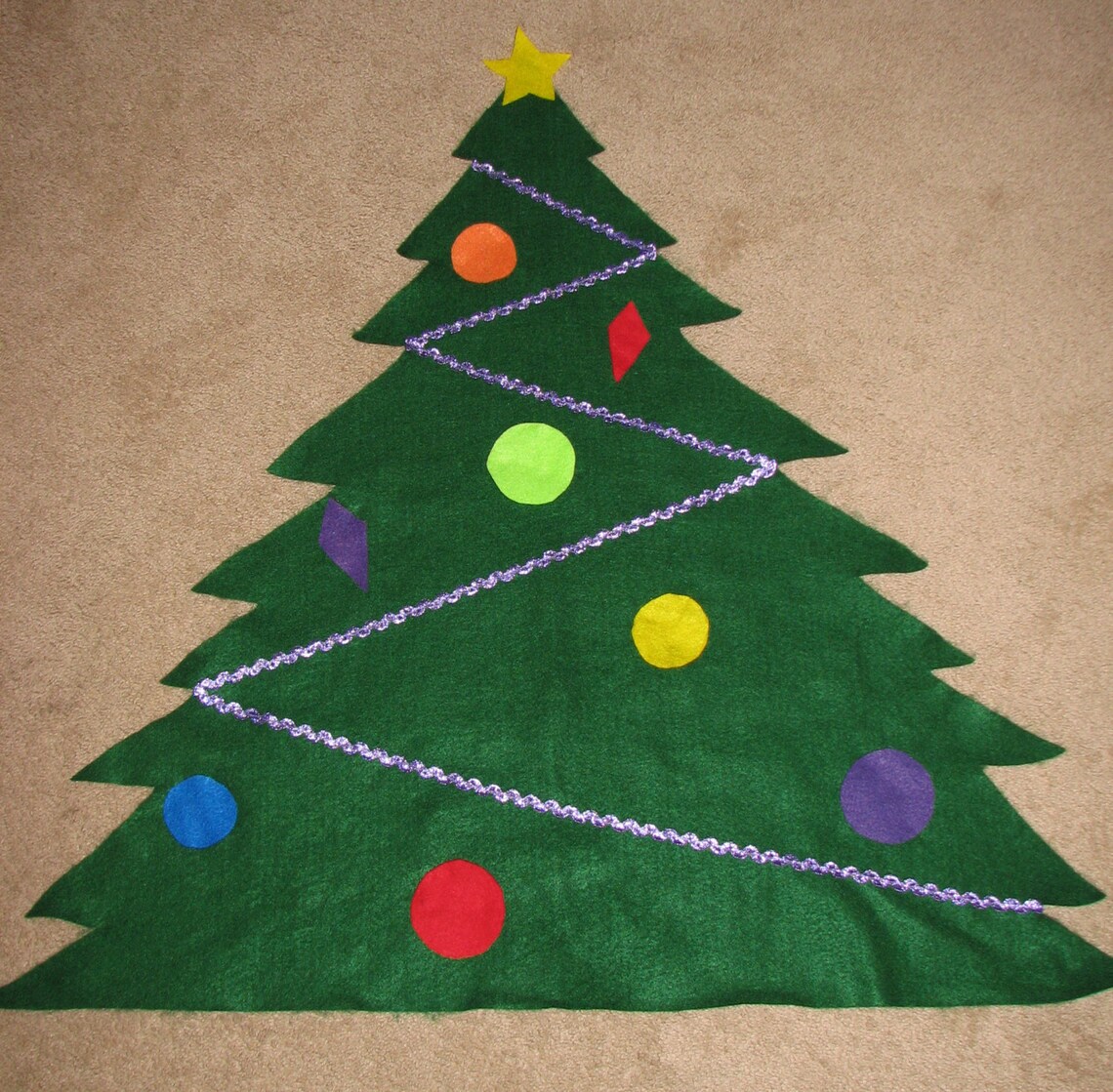 SALE felt Christmas tree toddler Christmas tree preschool | Etsy