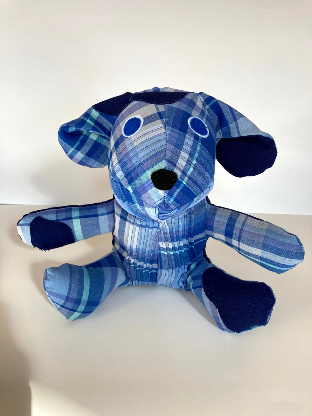 Memory Dog, Memory Bear Made Out of Baby's Pajamas, Keepsake Teddy Bear ...