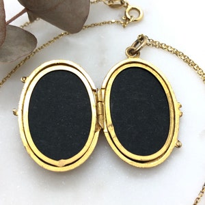 Victorian Pinchbeck Oval Locket Pendant Necklace - Etsy