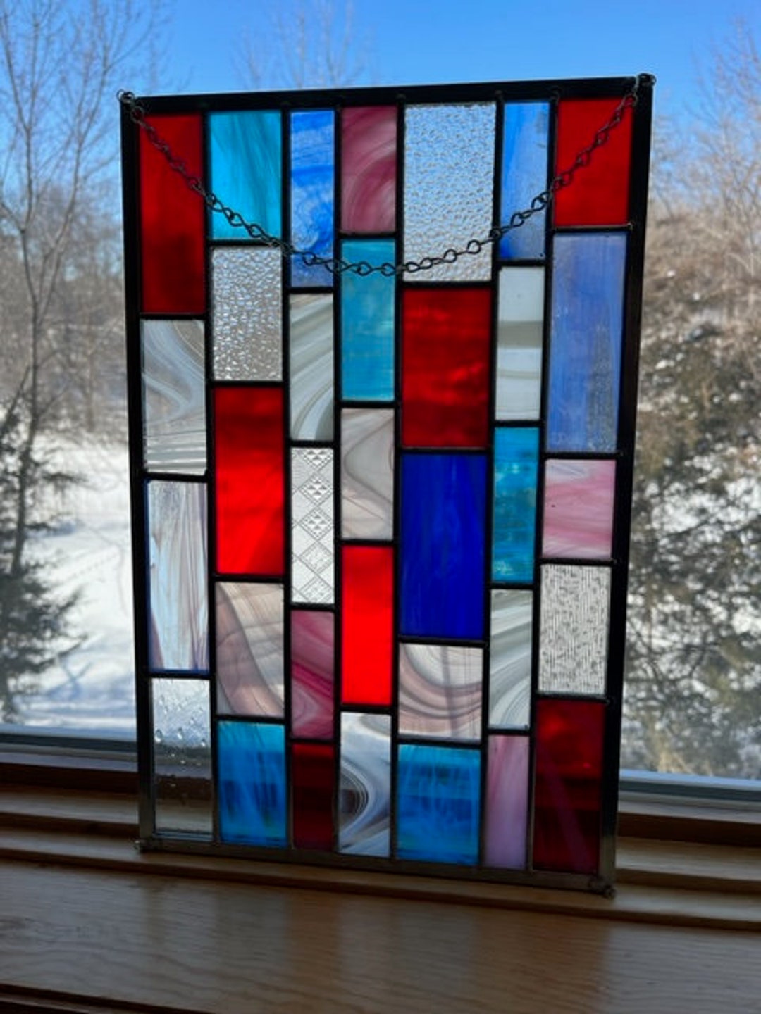 Stained Glass Window Hangings Etsy