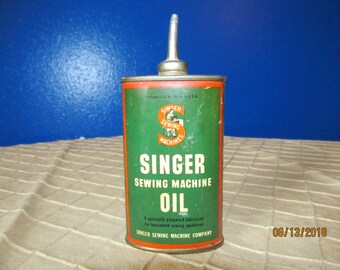 Singer oil can | Etsy
