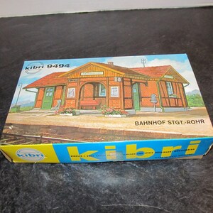 Vintage Kibri HO Scale Unassembled Kit /#9494 Bahnhof Stgt - Rohr Train ...