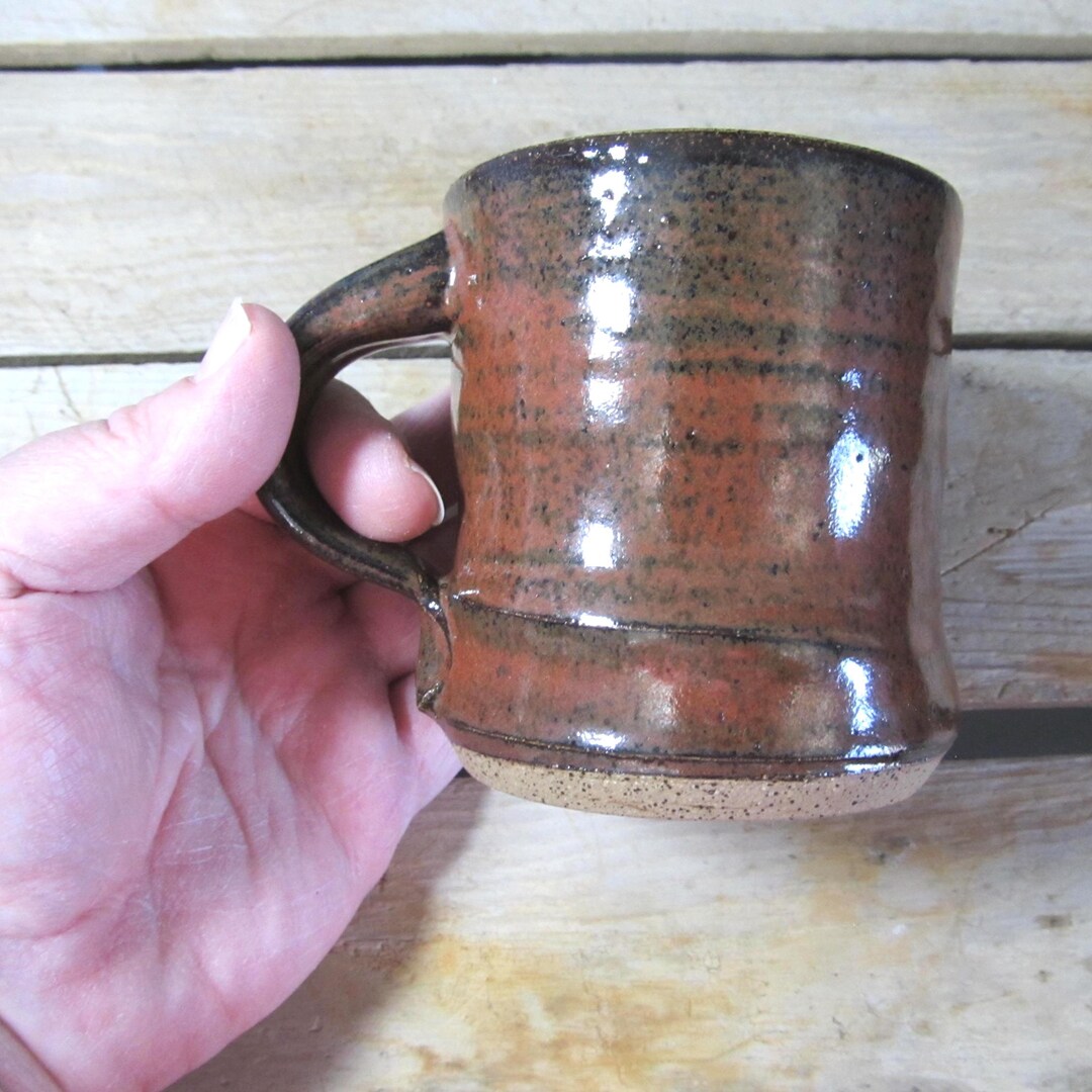 Vintage Hand Thrown Artisan Signed "hatzel" Glazed Soil Earthtones ...