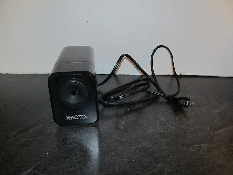 X-acto Electric Pencil Sharpener Model NO 18xx BS Desktop - Etsy