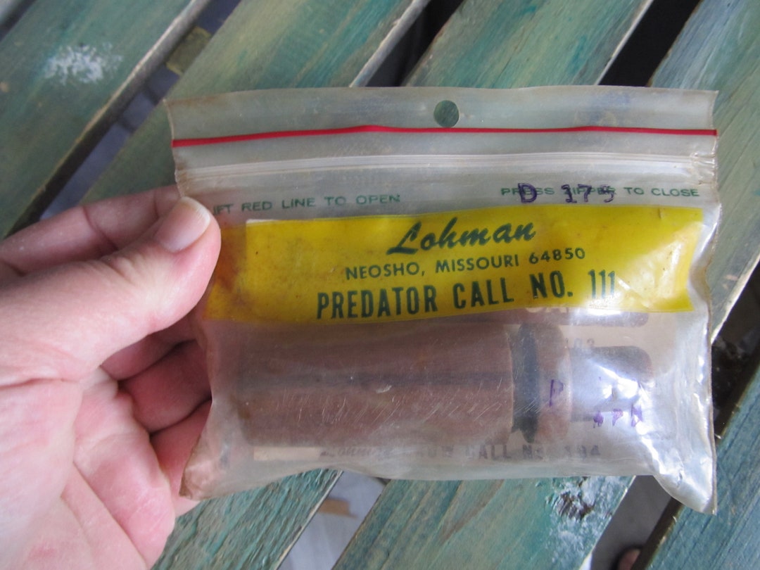Vintage 1968 Lohman Predator Call No 111 Original Package W ...